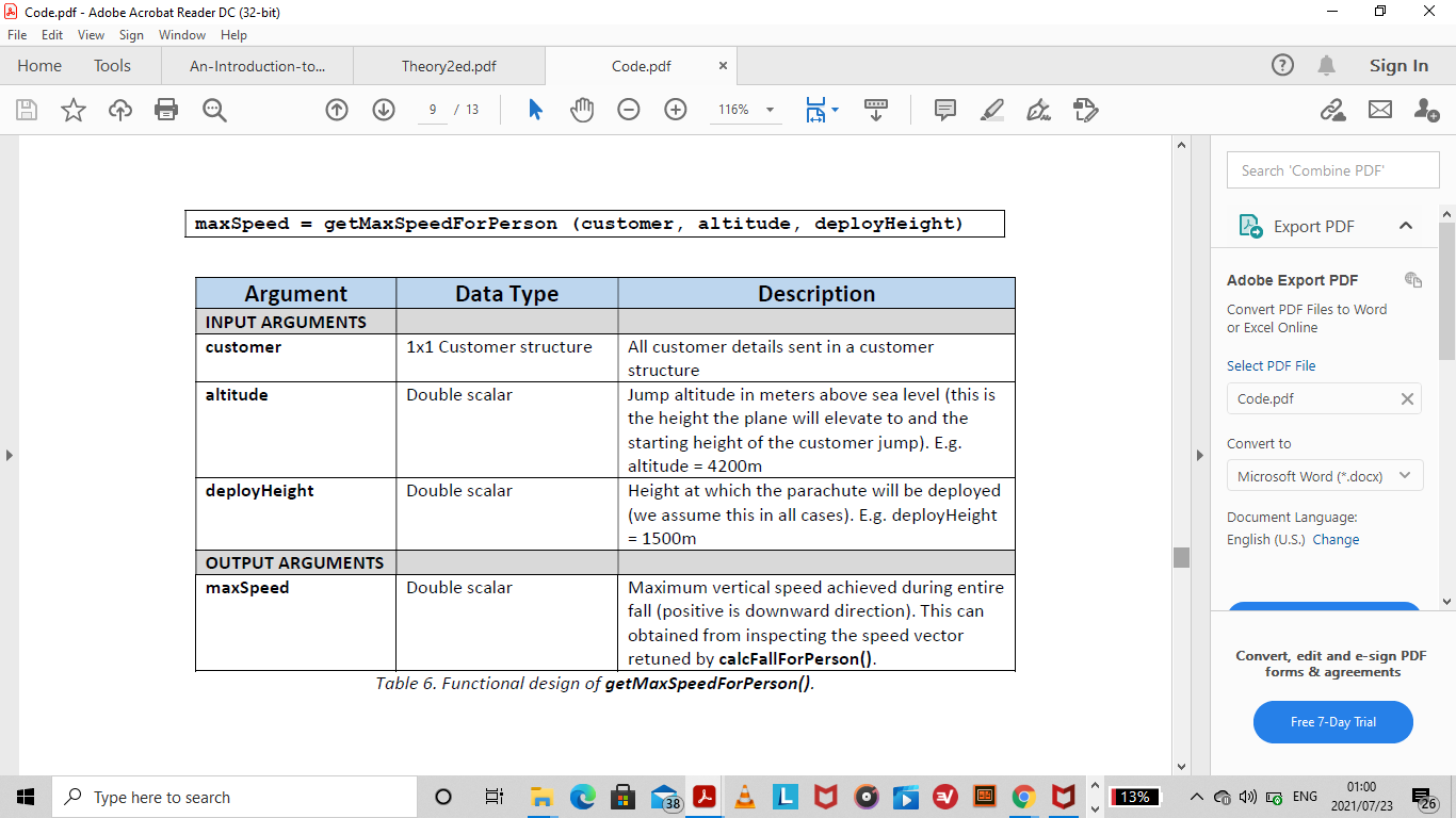 - х A Code.pdf - Adobe Acrobat Reader DC (32-bit) | Chegg.com