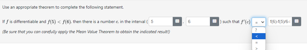 Solved Use an appropriate theorem to complete the following | Chegg.com