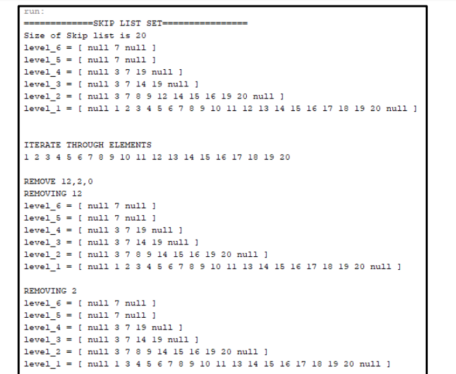 A skip list data structure is a modification of a | Chegg.com