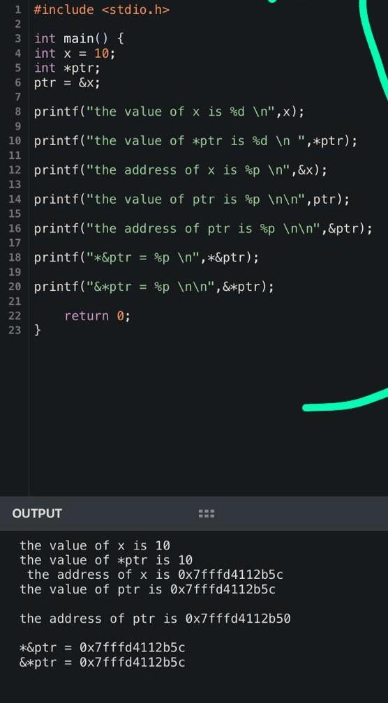 using C language and I want to use call by reference | Chegg.com