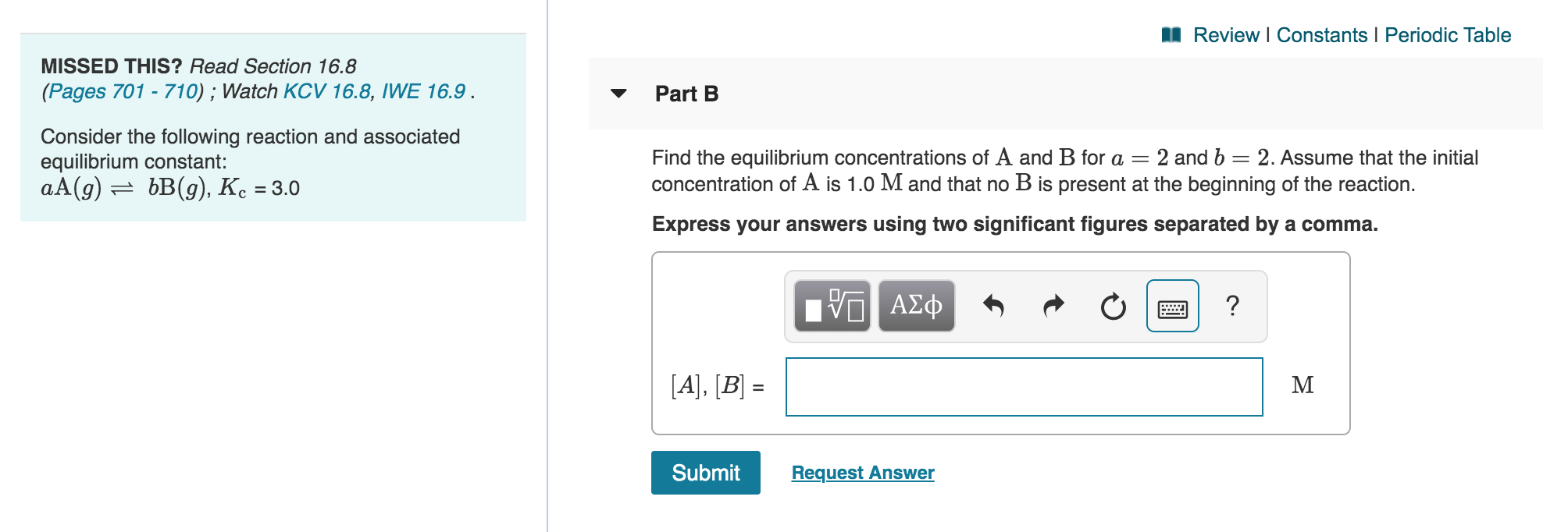 Solved Review Constants | Periodic Table MISSED THIS? Read | Chegg.com