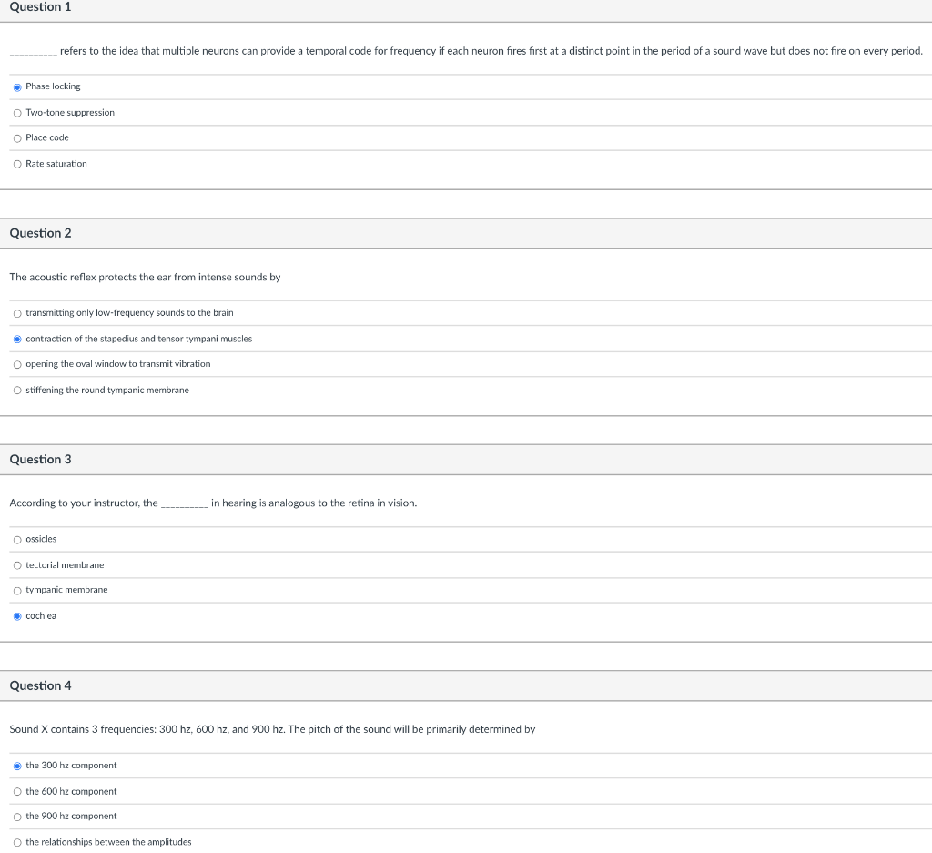 Solved refers to the idea that multiple neurons can provide | Chegg.com
