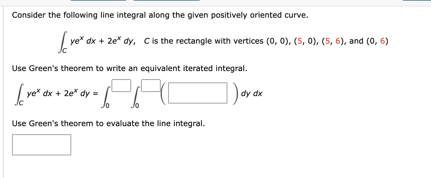 Solved Consider the following line integral along the given | Chegg.com