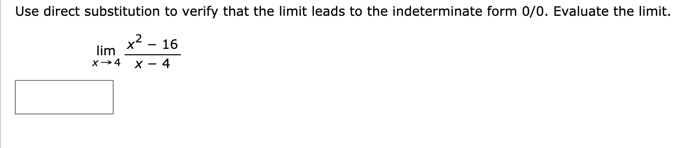 Solved Use direct substitution to verify that the limit | Chegg.com Solved Use direct substitution to verify that the limit | Chegg.com