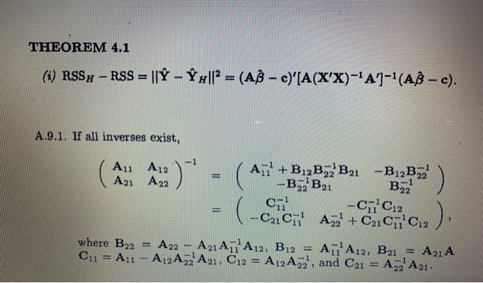 Solved 5. Consider the full-rank model with Xß (Xi, | Chegg.com