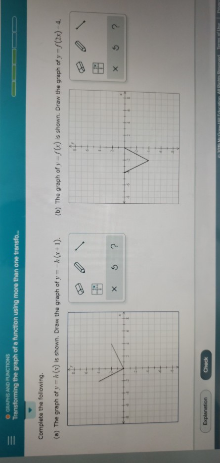 Solved GRAPHS AND FUNCTIONS Transforming the graph of a | Chegg.com