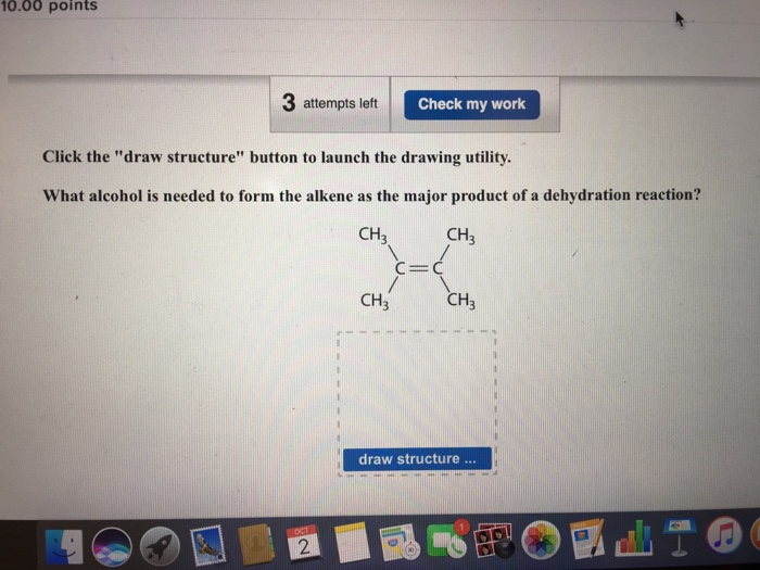 Solved 3 attempts left Check my work Click the "draw | Chegg.com