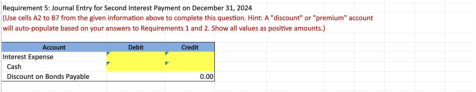 Solved luestion Title (1) 09-02 (Static) Using Excel to | Chegg.com