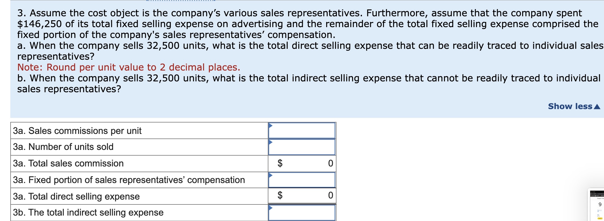 Solved Exercise 1 7 Algo Direct And Indirect Costs [lo1 1]