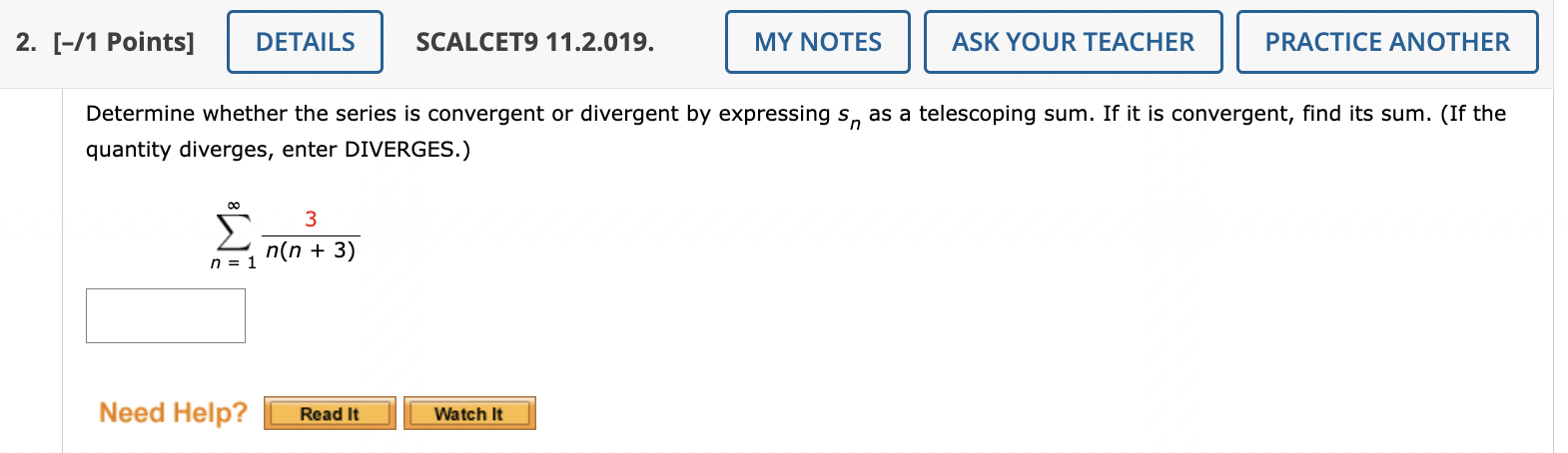Solved Determine whether the series is convergent or | Chegg.com