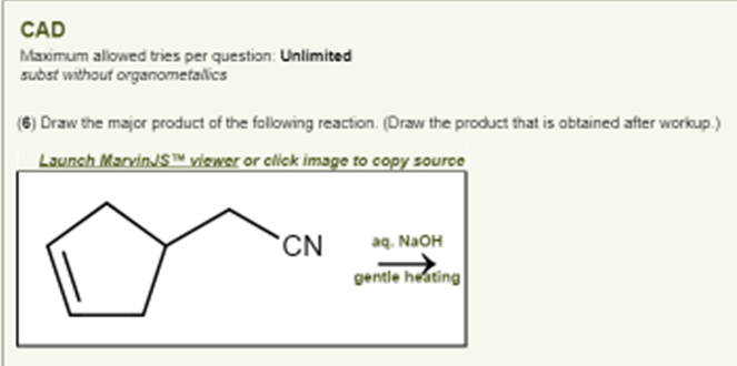 Solved CAD Maximum allowed tries per question: Unlimited | Chegg.com