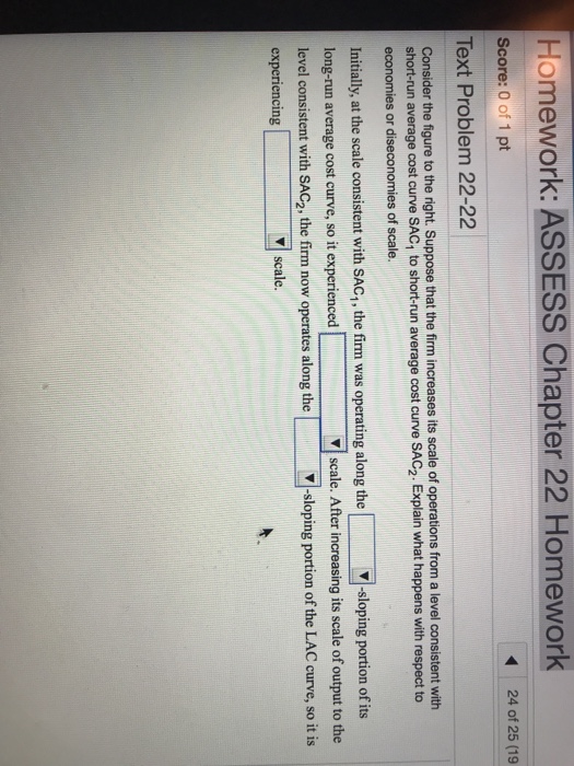Homework Assess Chapter 22 Homework Score 0 Of 1 Pt
