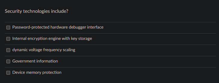 Solved Security technologies include? Password-protected | Chegg.com