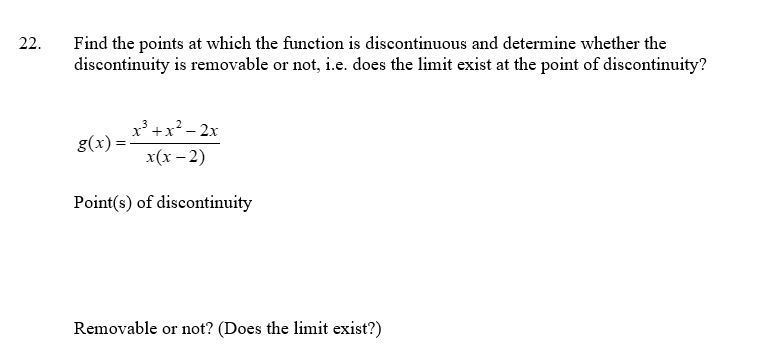 Solved Find the points at which the function is | Chegg.com