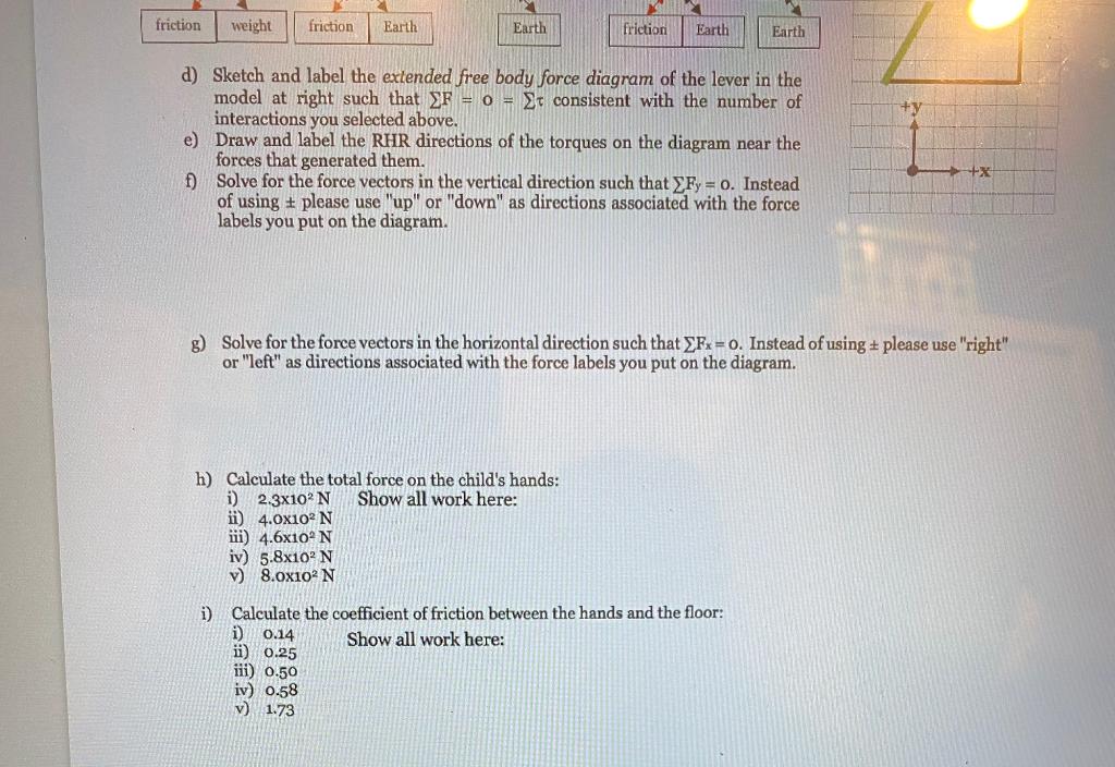 friction weight friction Earth Earth friction Earth | Chegg.com