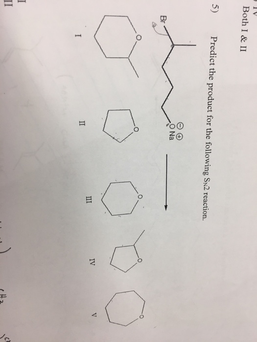 Solved Predict the product for the following S_N2 reaction. | Chegg.com