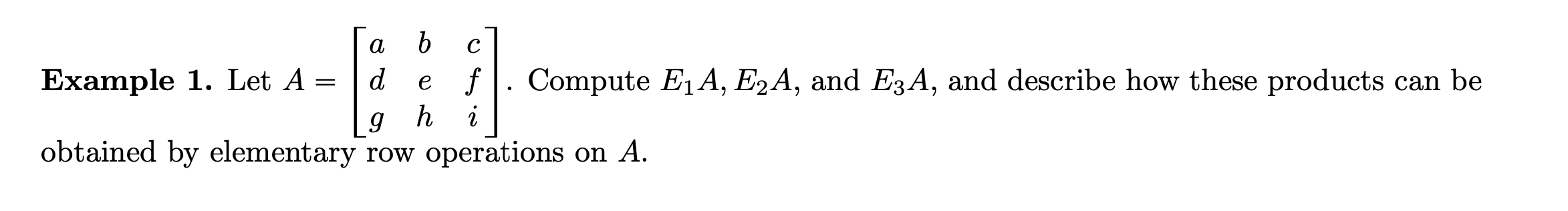 Solved 0 1 1 0 0 1 -4 0 E 0 0 , E2 1 1 0 0 1 0 0 0 1 0 0 E3 | Chegg.com