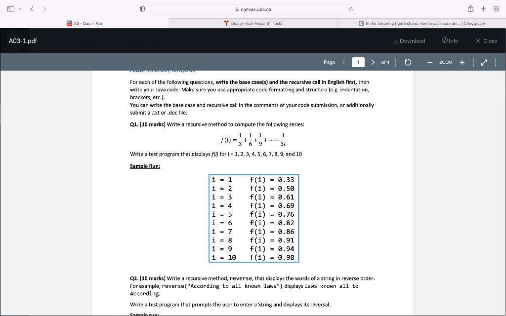 Solved For each of the following questions, write the base | Chegg.com