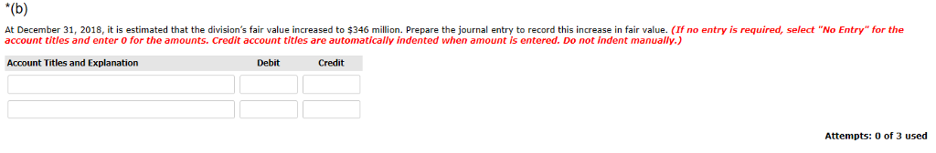 Solved Exercise 12-14 (Part Level Submission) Presented | Chegg.com