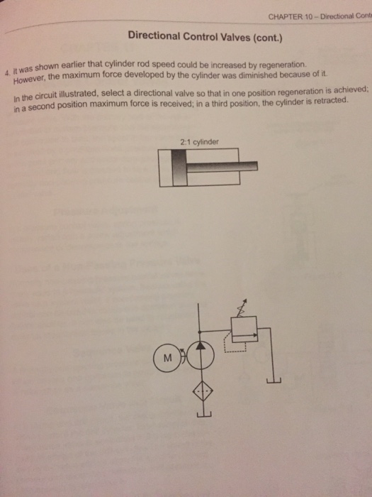 Solved CHAPTER 10 Directional Contr Directional Control | Chegg.com