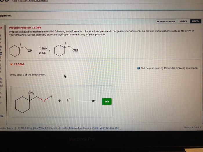 Solved nment PRINTER VERSION BACK NEXT Practice Problem | Chegg.com