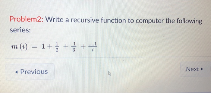 Solved C++ Recursive function problem. Here is what | Chegg.com