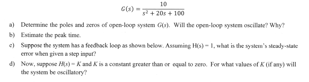 Solved solve b and d correct answers for b = infinity, d = | Chegg.com