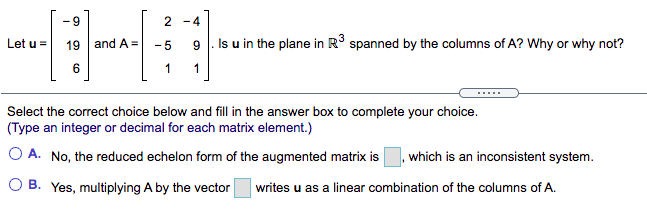 Solved Describe the possible echelon forms of the following | Chegg.com