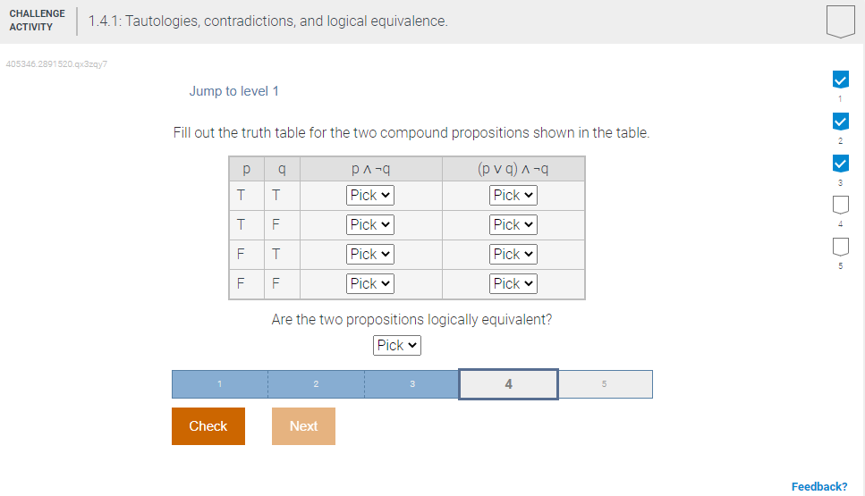 Solved Jump to level 1 Fill out the truth table for the two | Chegg.com
