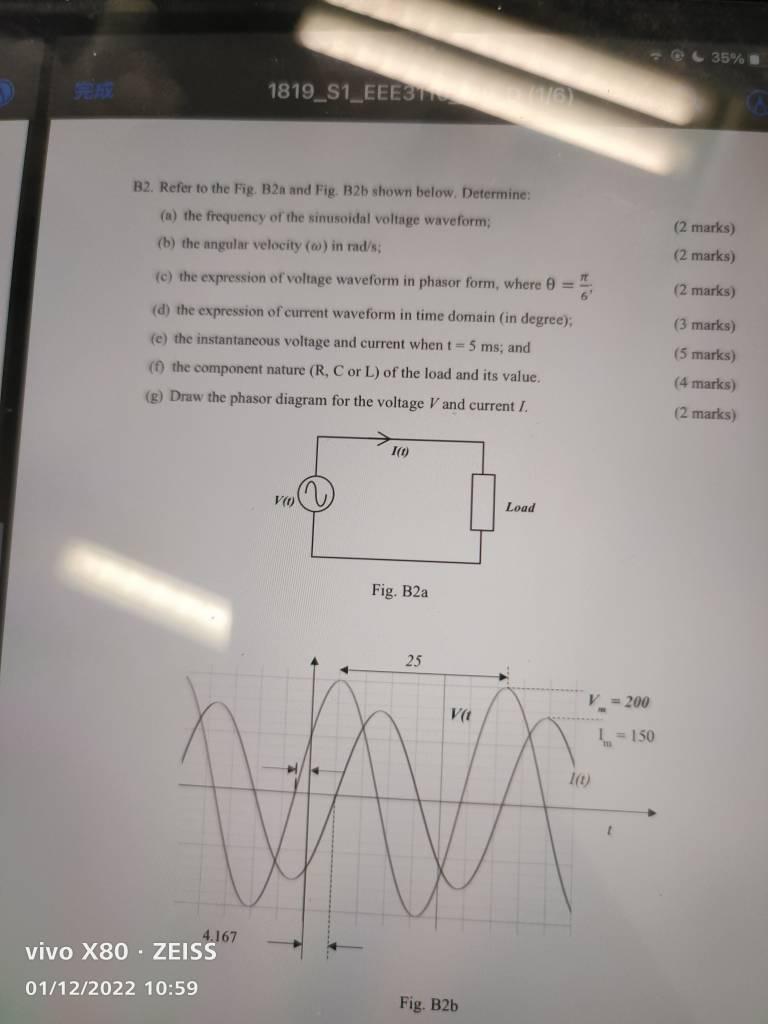 Solved B2. Refer to the Fig. B2a and Fig. B2b shown below. | Chegg.com