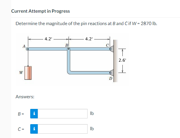 Solved Current Attempt in ﻿ProgressDetermine the magnitude | Chegg.com