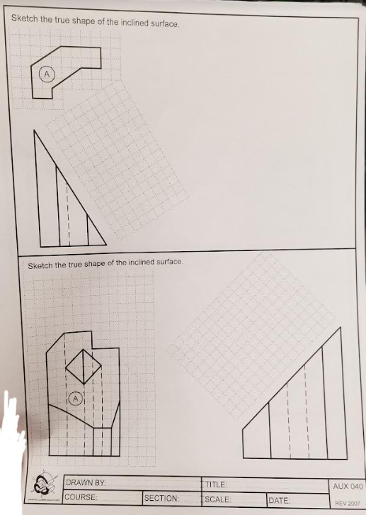 SOLIDWORKS based. (Please do NOT draw the objects in | Chegg.com