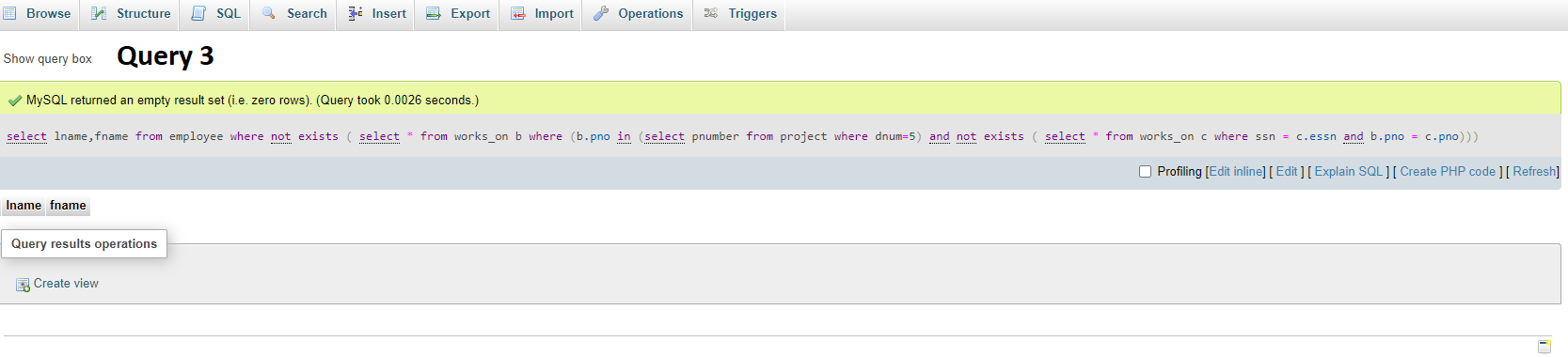Solved QUESTION 6 On Lab 1, which query makes use of alias? | Chegg.com