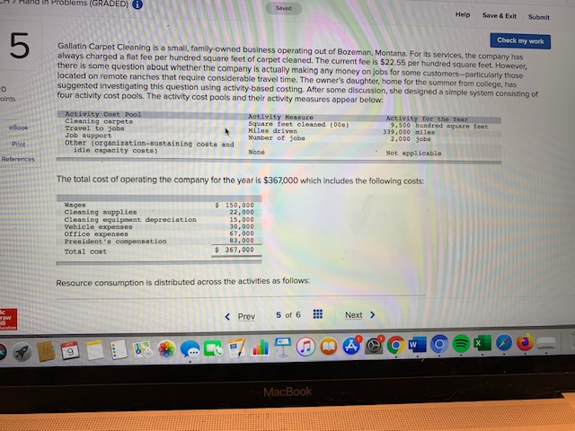 Solved in Problems (GRADED) Seved Help Save & Exit Submit 5 | Chegg.com