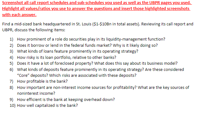 Solved Screenshot all call report schedules and | Chegg.com