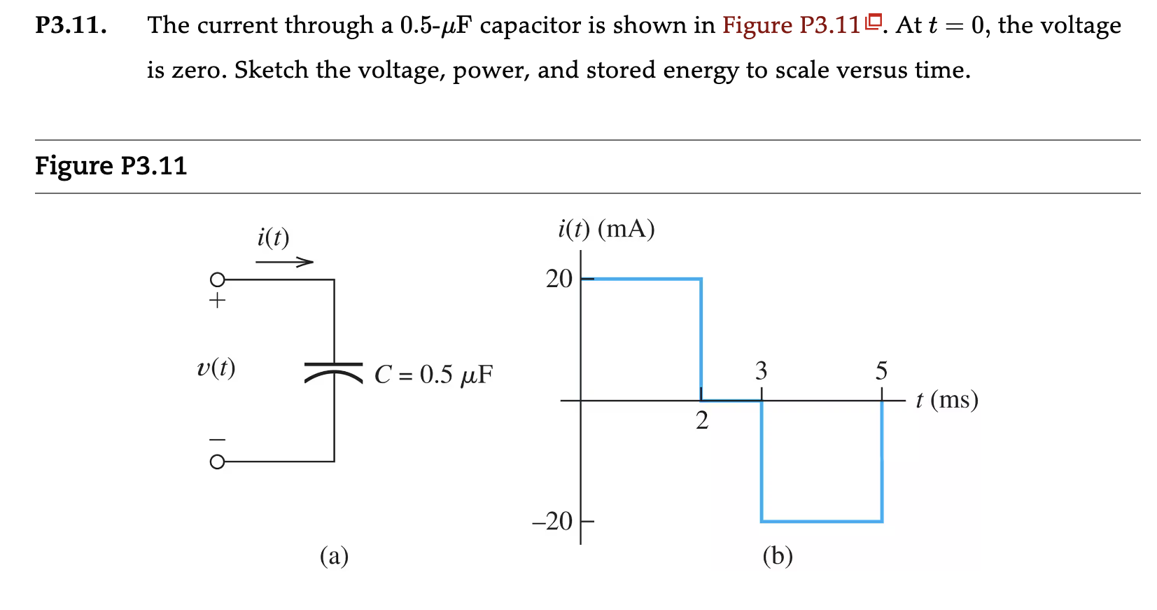 Solved 13.11 ﻿using Voltage Division, Series/Parallel | Chegg.com