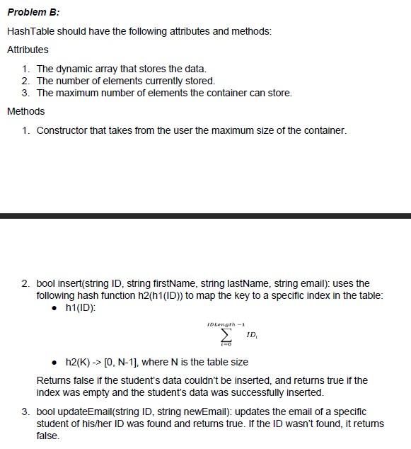 Solved Problem A: Create an unweighted undirected Graph | Chegg.com
