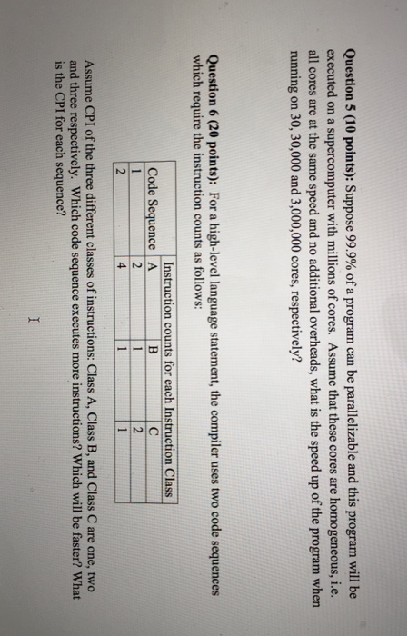 Solved Suppose 99.9% of a program can be parallelizable and | Chegg.com