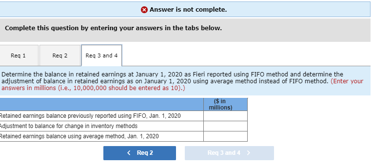 Solved Exercise 20-1 (Algo) Change in principle; change in | Chegg.com