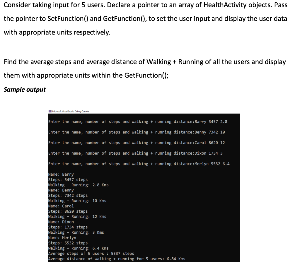 Solved Code should be properly formatted and clearly | Chegg.com