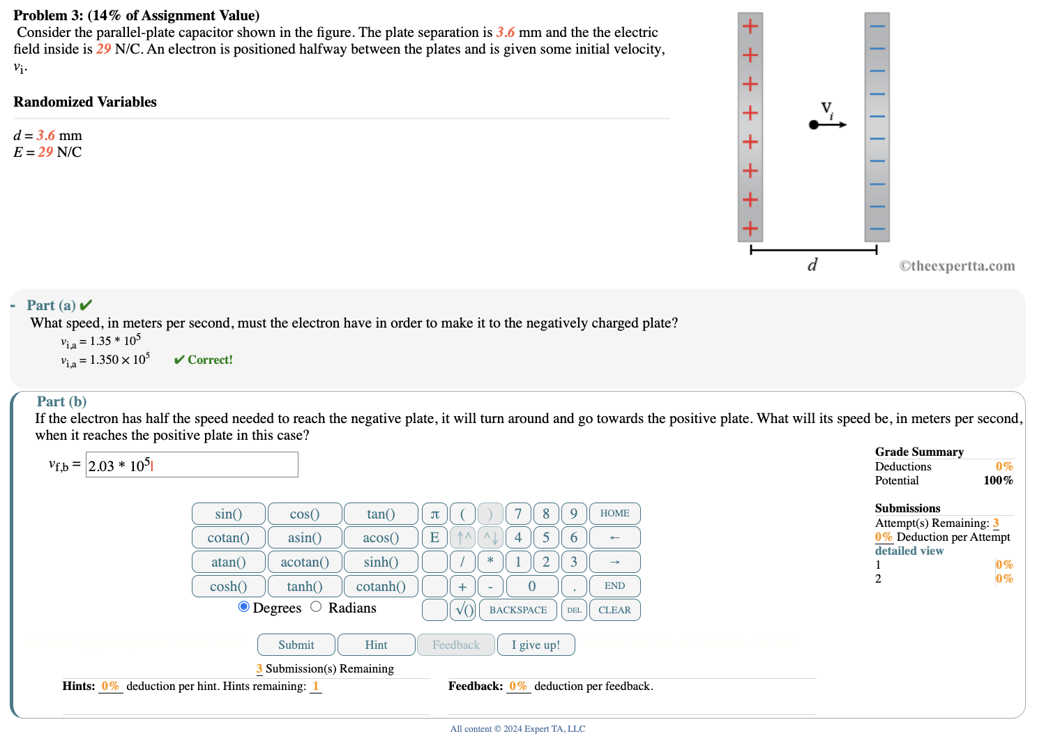 Solved Problem 3: ( 14% ﻿of Assignment Value)Consider the | Chegg.com