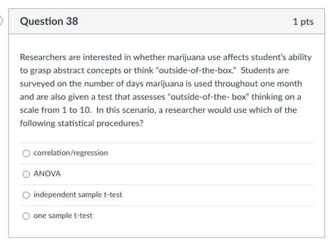 Solved A negative correlation between two variables means: | Chegg.com