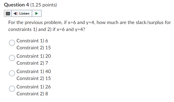 Solved Consider the following model: Max Total Profit =4x+6y | Chegg.com