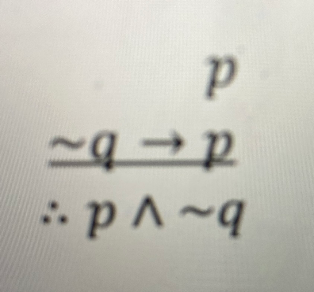 Solved State the validity of the following argument. Justify | Chegg.com
