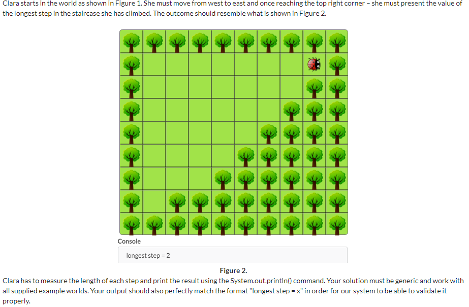 Solved Here we continue with variable use. Clara is learning | Chegg.com