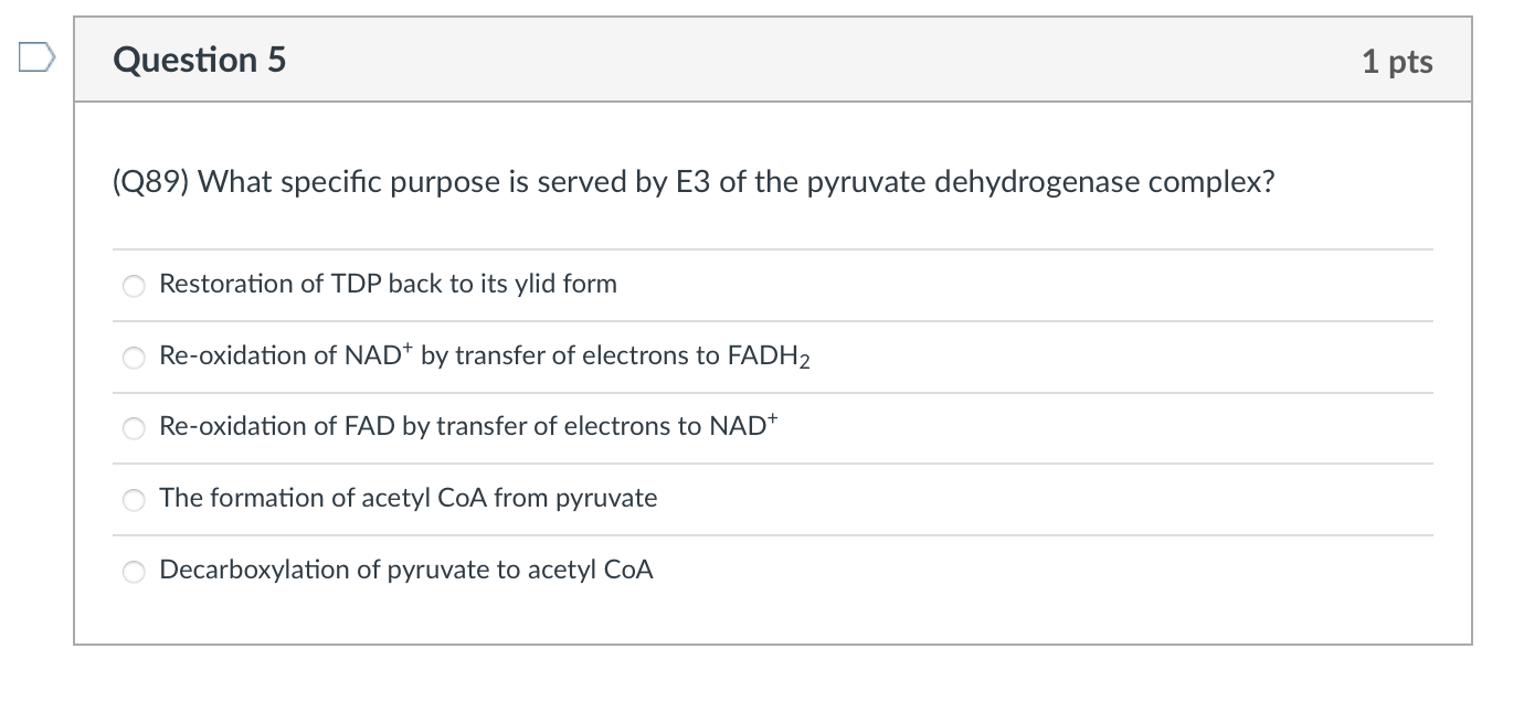 Solved (Q89) What specific purpose is served by E3 of the | Chegg.com