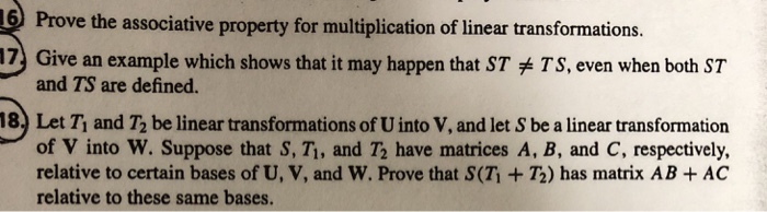 Solved 6) Prove the associative property for multiplication | Chegg.com