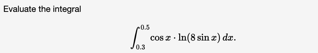 Solved Evaluate the integral | Chegg.com