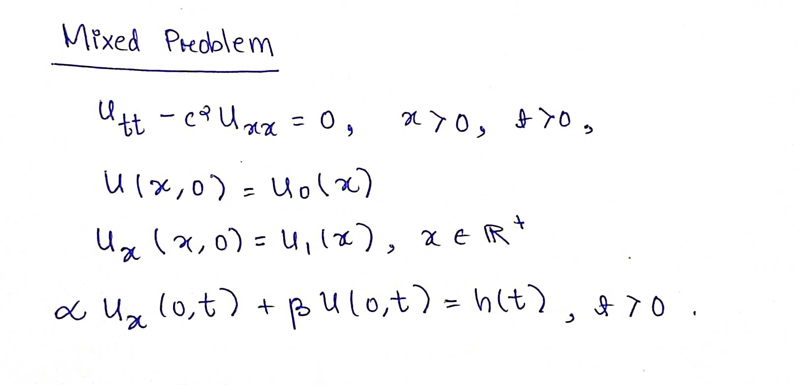 Solved Mixed Problem | Chegg.com