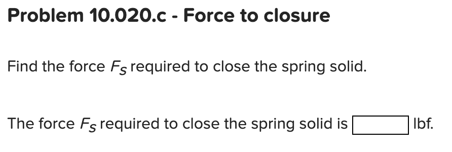 Solved Consider the unstretched A227 HD steel spring in the | Chegg.com